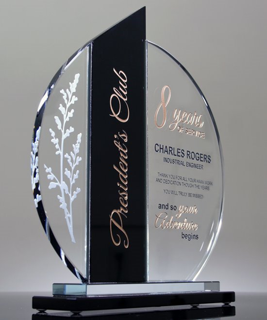 Service Award Crystal | Edco Awards