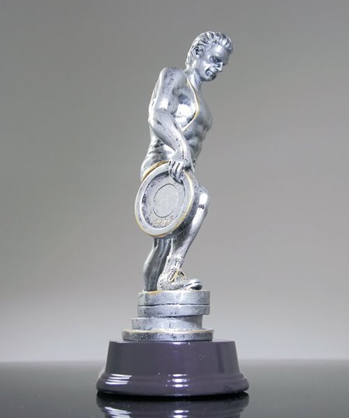 Weightlifter Bar in Hand Trophy RX472SG | Fitness Award | Edco Awards