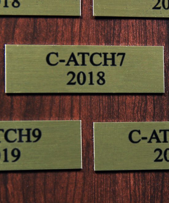 Title CPE Plate | Edco Awards