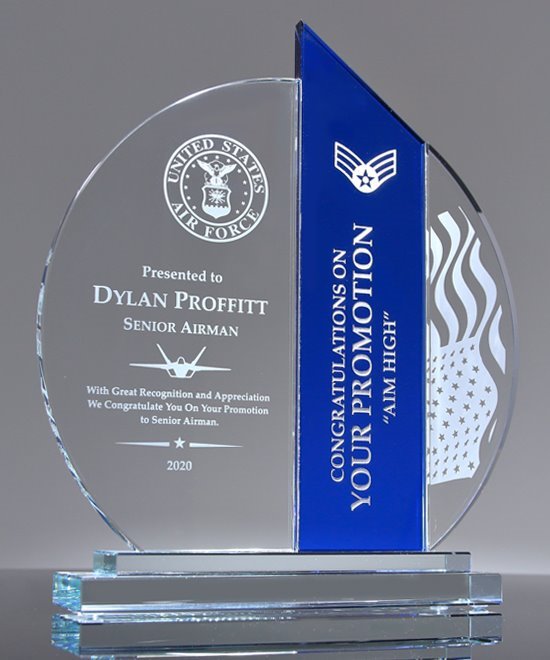 US Air Force Recognition Award, US Military Trophy | Edco Awards