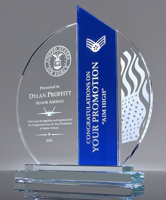 US Air Force Recognition Award, US Military Trophy | Edco Awards