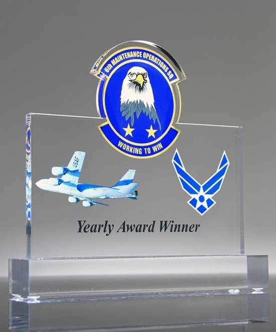 Air Force Operations Custom Acrylic Trophy | Edco Awards