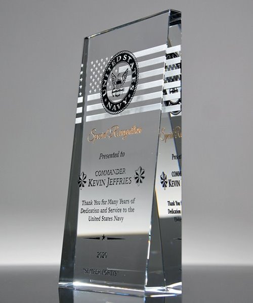 Special Recognition Military Award Wedge | Edco Awards