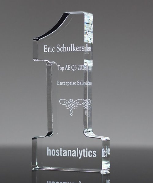 Number 1 Crystal Award | Edco Awards