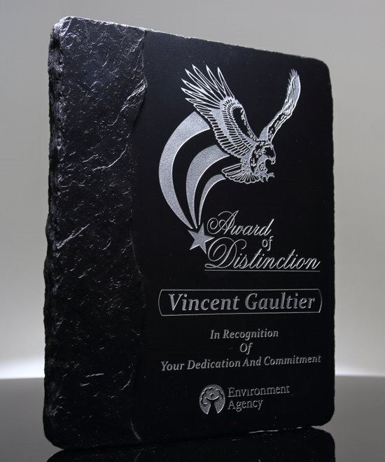 Chiseled Slate Award Plaque | Edco Awards