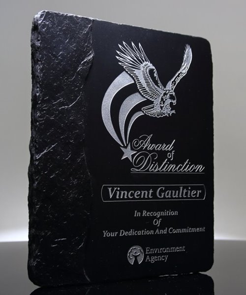 Chiseled Slate Award Plaque | Edco Awards