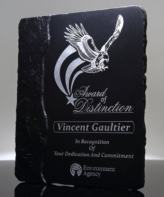 Chiseled Slate Award Plaque | Edco Awards