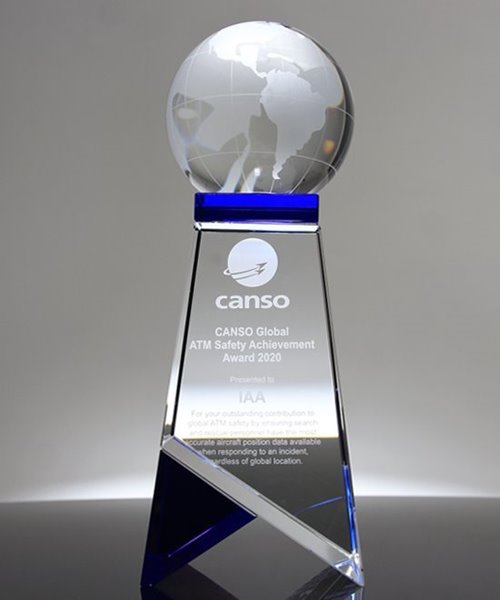 Crystal Planet Award: World Treasure Crystal | Edco Awards