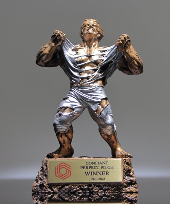 Superhero Hulk Trophy | Edco Awards