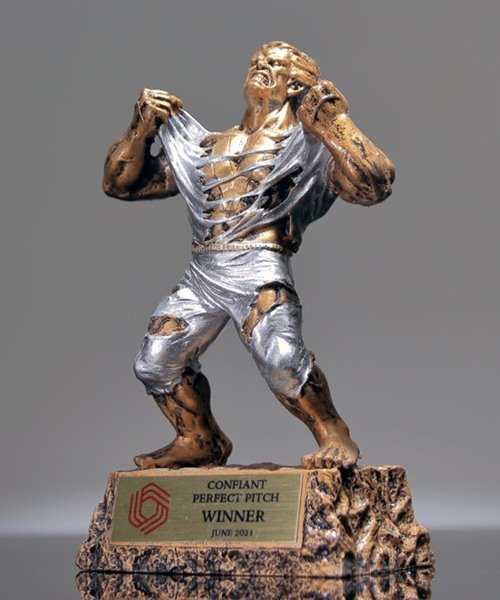 Superhero Hulk Trophy | Edco Awards