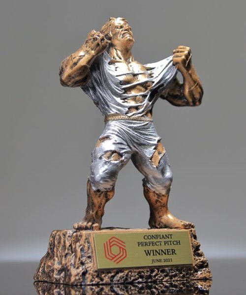 Superhero Hulk Trophy | Edco Awards