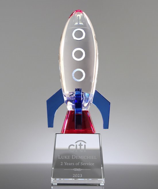 Crystal Rocket Trophy | Edco Awards