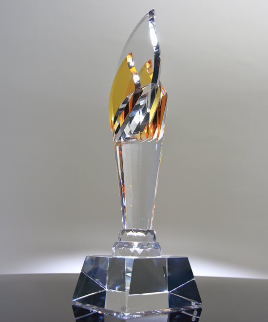 Olympic Torch Award Crystal | Edco Awards