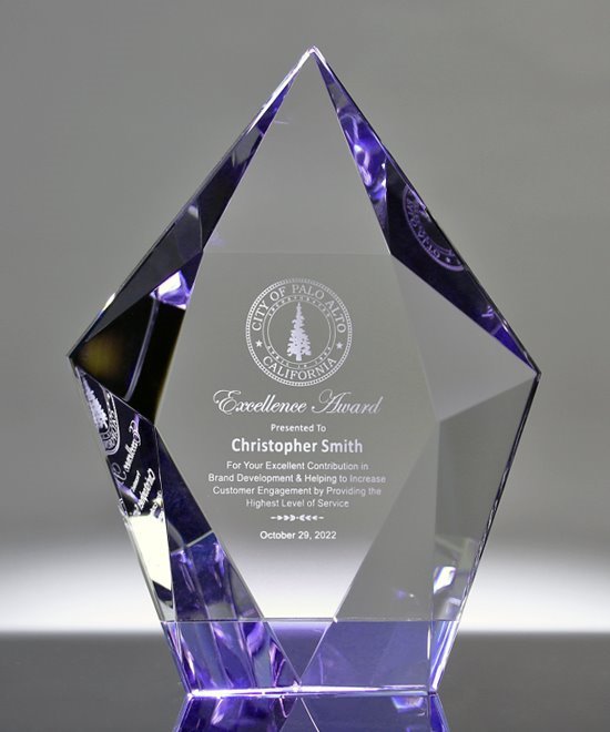 Purple Crystal Diamond Award | Edco Awards