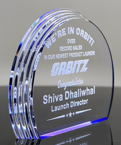 Home / Clearance Sale Awards / Azure Moon Acrylic Award