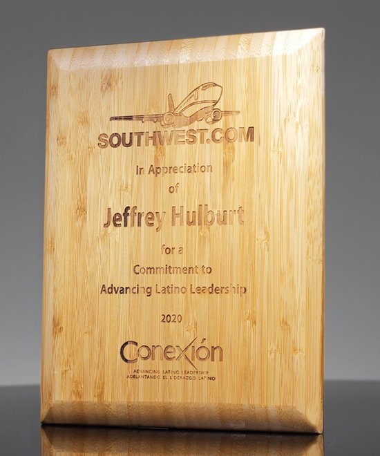 Engraved Bamboo Plaques | Edco Awards