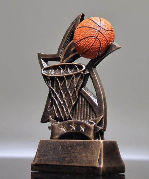 Sweeping Star Basketball Trophy | Edco Awards