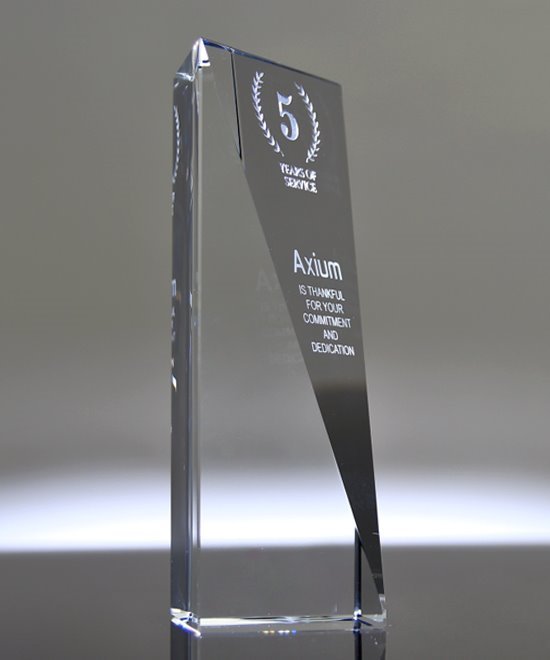 Employee Service Years Crystal Award | Edco Awards
