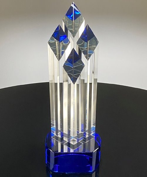 Liberty Diamond Tower Crystal Award | Edco Awards