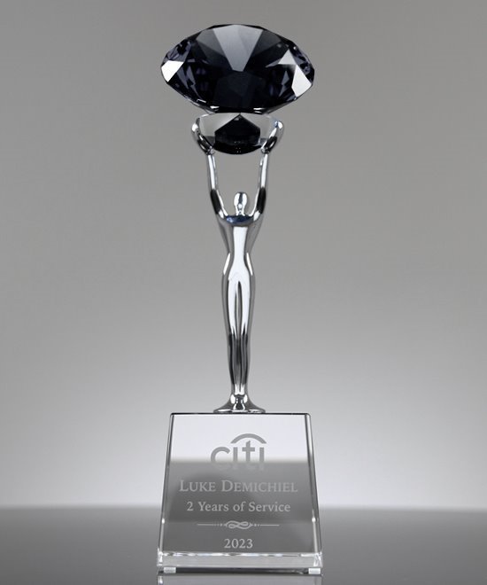 Black Diamond Crystal Trophy | Edco Awards