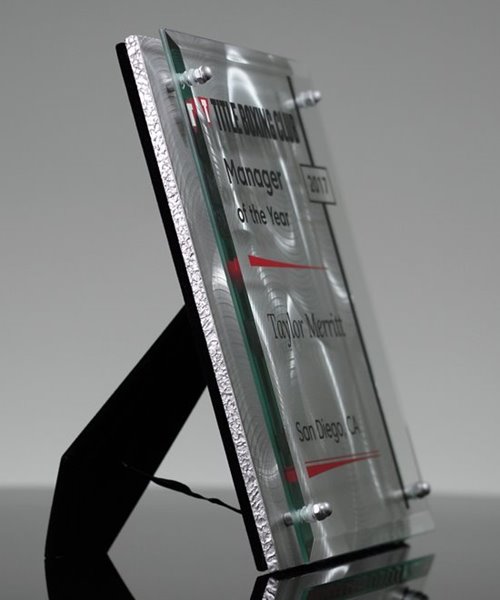 Fascinating Silver Plaque | Edco Awards