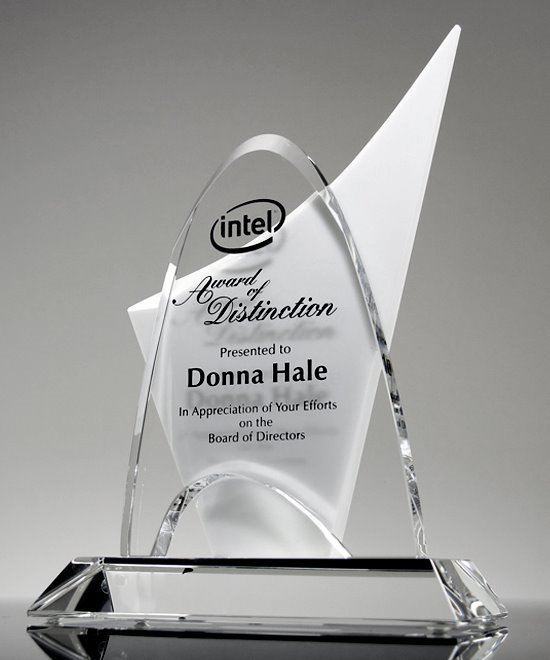 Ivory Arch Crystal Award | Edco Awards