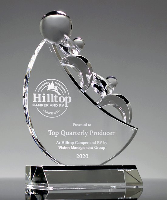 Perseverance Crystal Award | Edco Awards