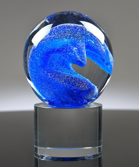 Tidal Wave Sphere Trophy | Edco Awards