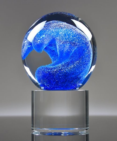 Tidal Wave Sphere Trophy | Edco Awards