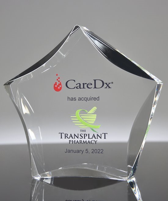 Full Color Acrylic Star Award | Edco Awards