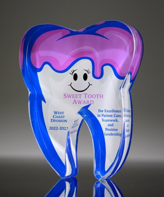 Custom Tooth Paperweight Award | Edco Awards