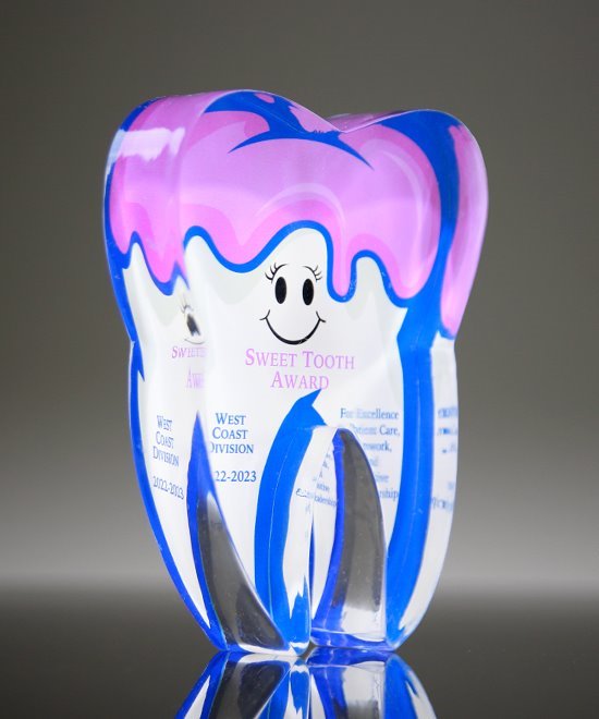 Custom Tooth Paperweight Award | Edco Awards