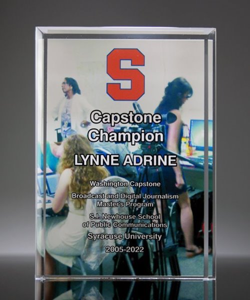 Beveled Acrylic Rectangle Trophy | Edco Awards