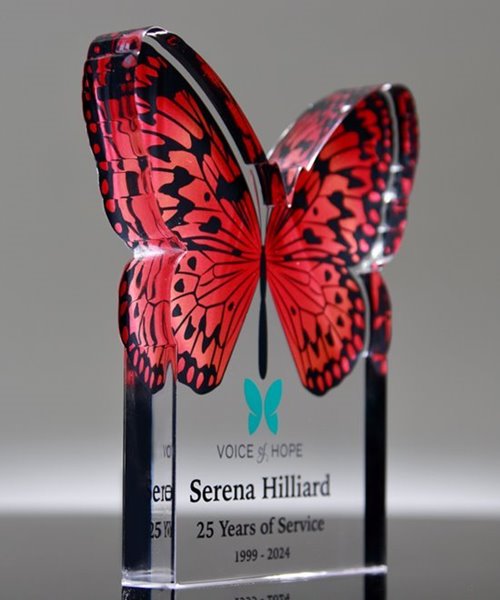 Vivid Butterfly Trophy | Edco Awards