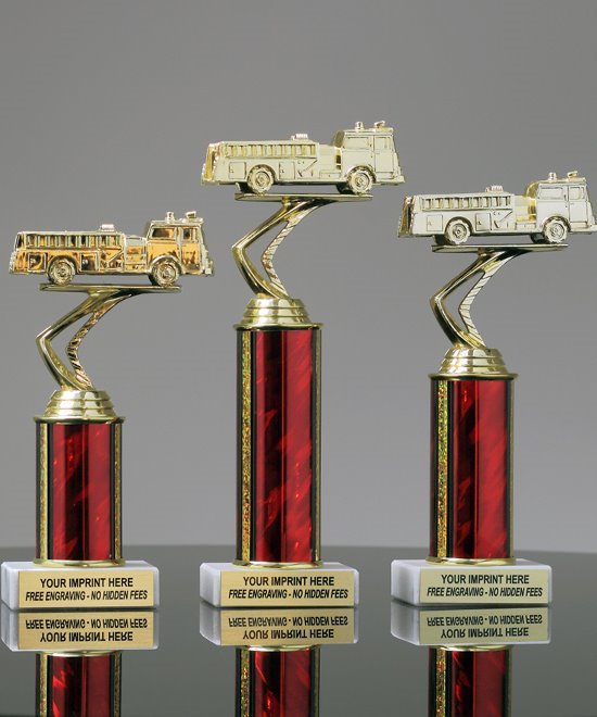 Classic Fire Engine Trophy | Edco Awards