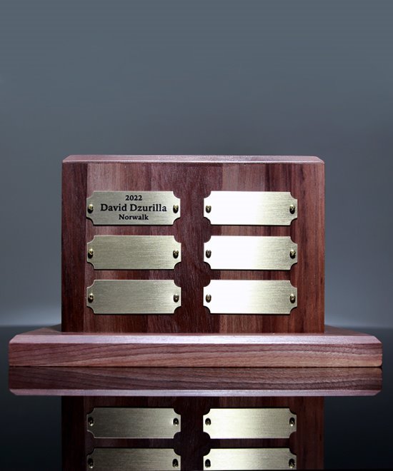 Genuine American Walnut Mounting Base | Edco Awards