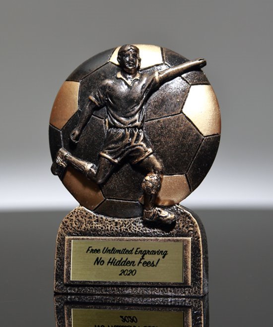 Teammate Soccer Bronzestone Trophy | Edco Awards