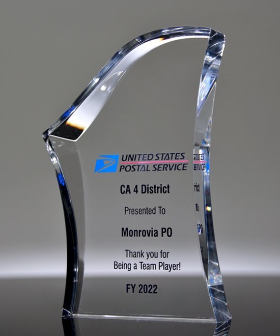Full Color Acrylic Recognition Award | Edco Awards