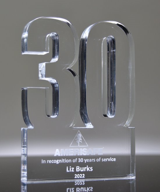 30 Year Anniversary Award | Employee Gift | Edco Awards