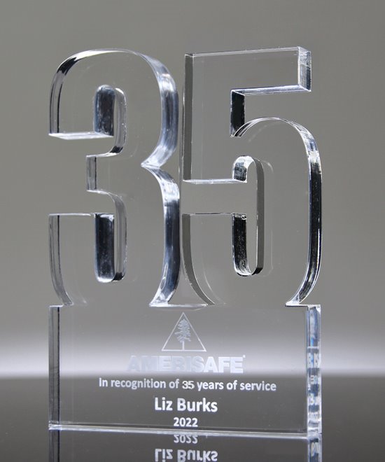 35 Year Anniversary Award | Employee Gift | Edco Awards