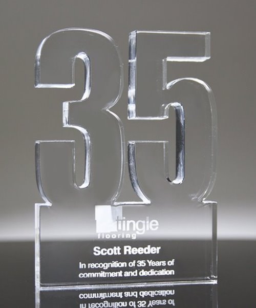 35 Year Anniversary Award | Employee Gift | Edco Awards