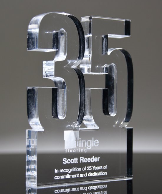 35 Year Anniversary Award | Employee Gift | Edco Awards