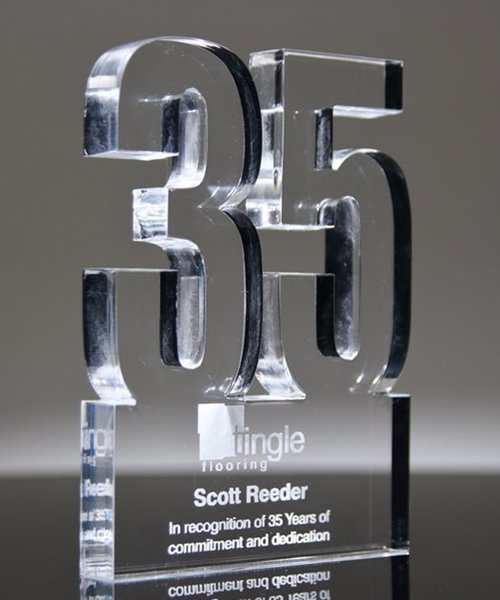 35 Year Anniversary Award | Employee Gift | Edco Awards