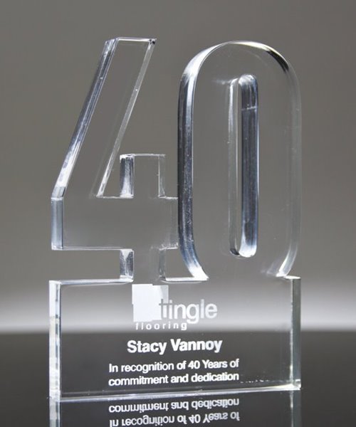 40 Year Anniversary Award | Employee Gift | Edco Awards