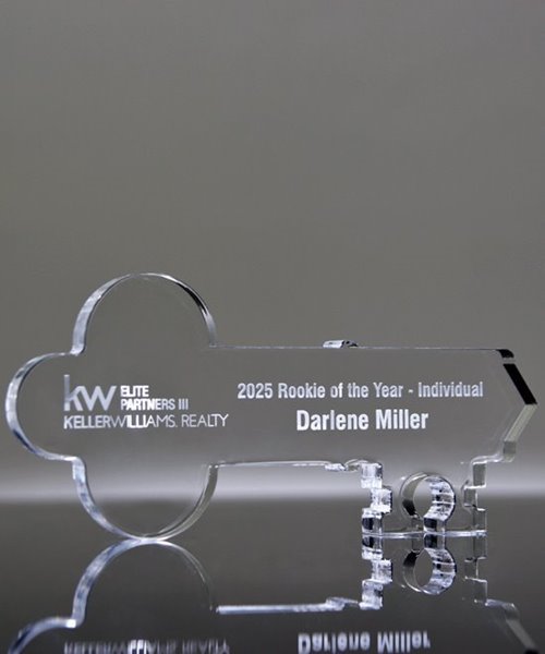 Acrylic-Presentation-Key-Trophy | Edco Awards