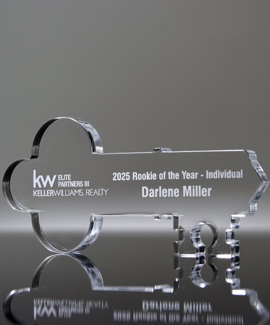 Acrylic-Presentation-Key-Trophy | Edco Awards