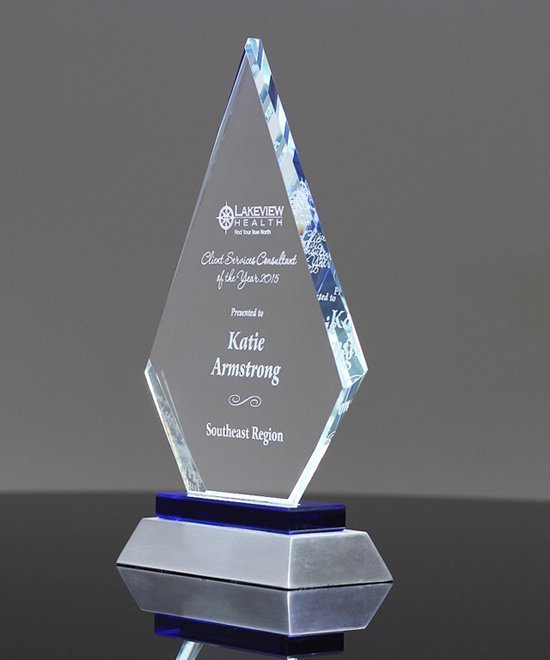 Sterling Diamond Award - Large Size | Edco Awards