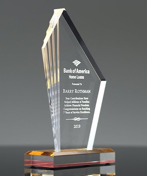 Radiant Edge Acrylic - Large Size | Edco Awards