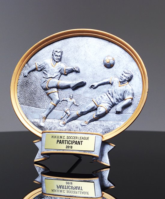 Silverstone Oval Soccer Award | edco.com | Edco Awards