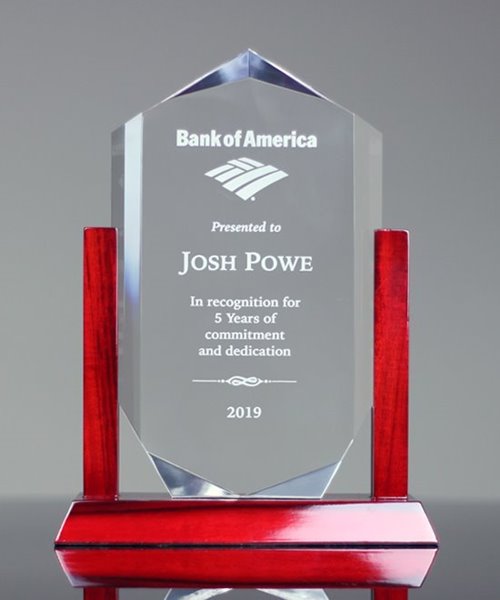 Royal Crown Acrylic Award - Large Size | Edco Awards